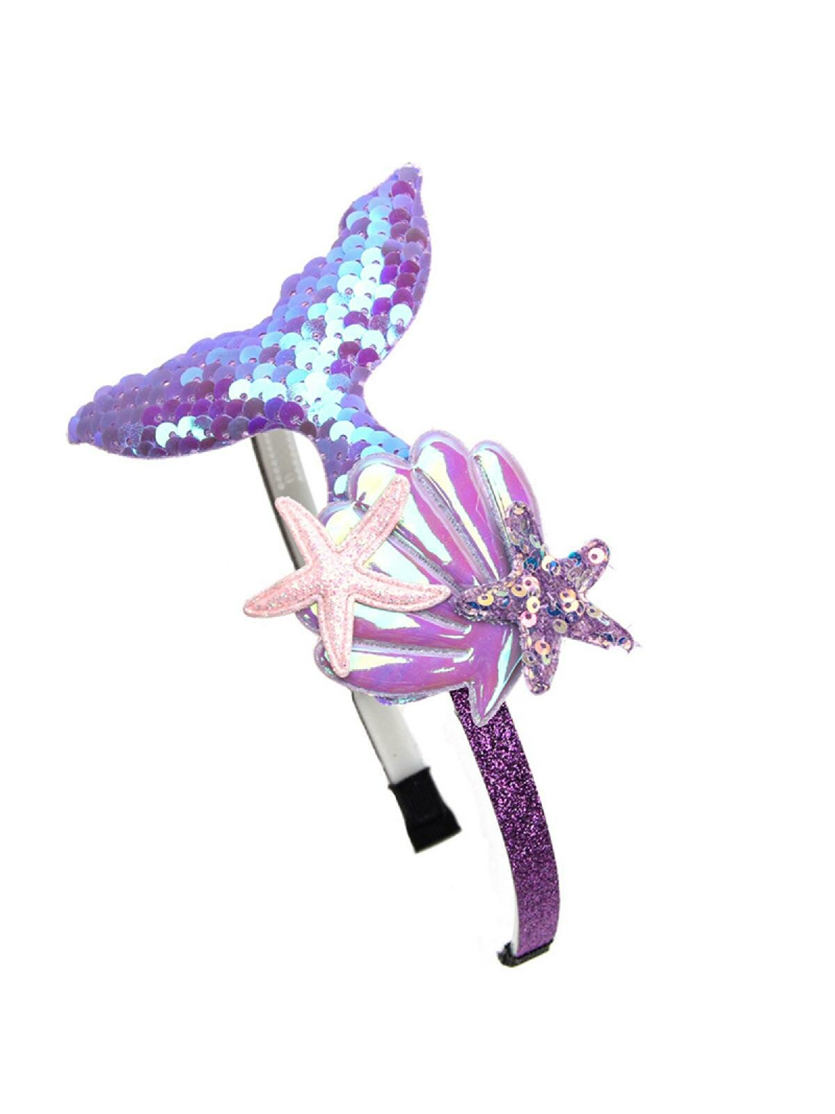 Хвост русалки корпуса уборы DIY головные уборы волос группа Дети аксессуары для волос подарок