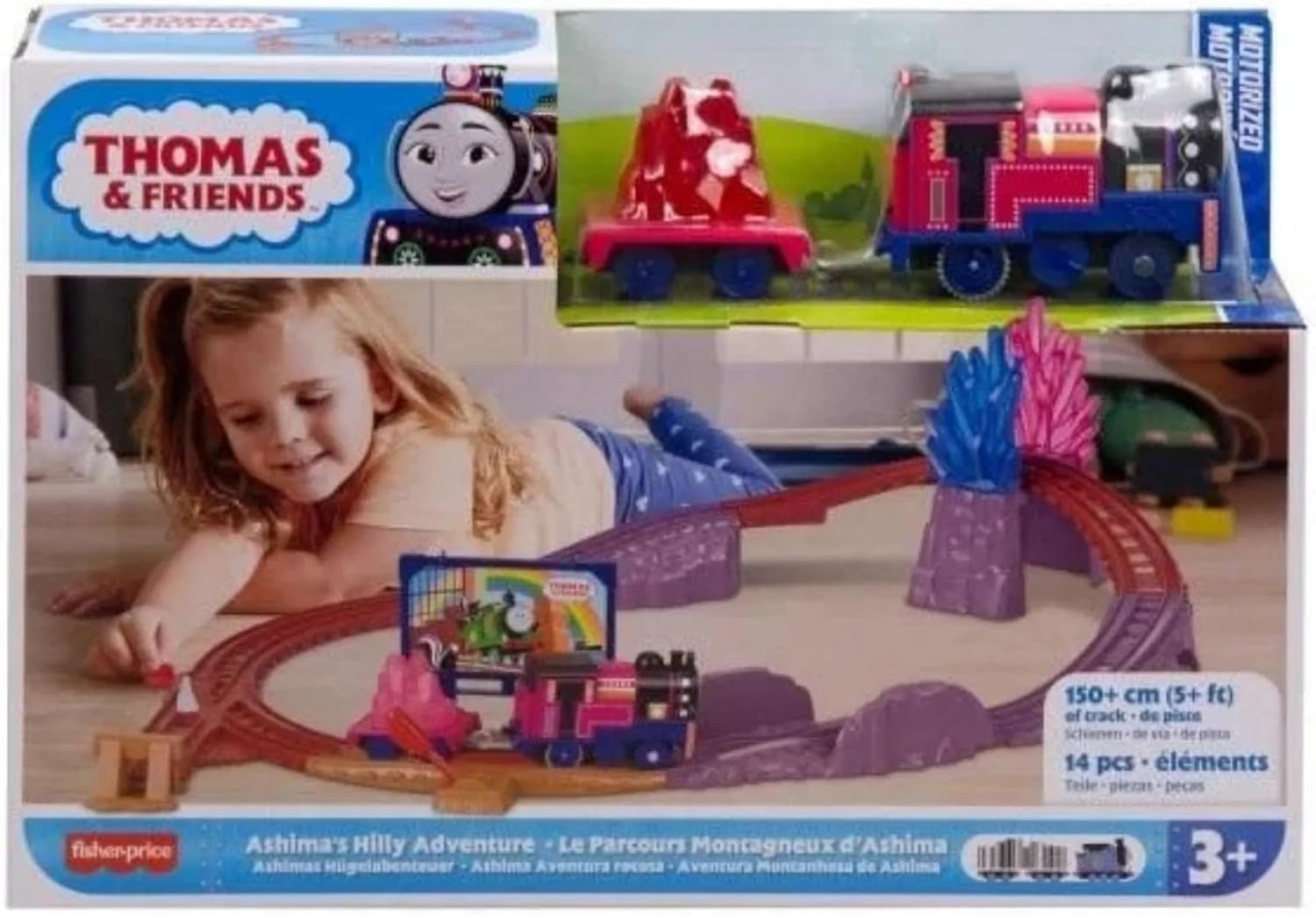 Игровой набор Thomas & Friends "Приключения Ашимы в холмах" HWX65