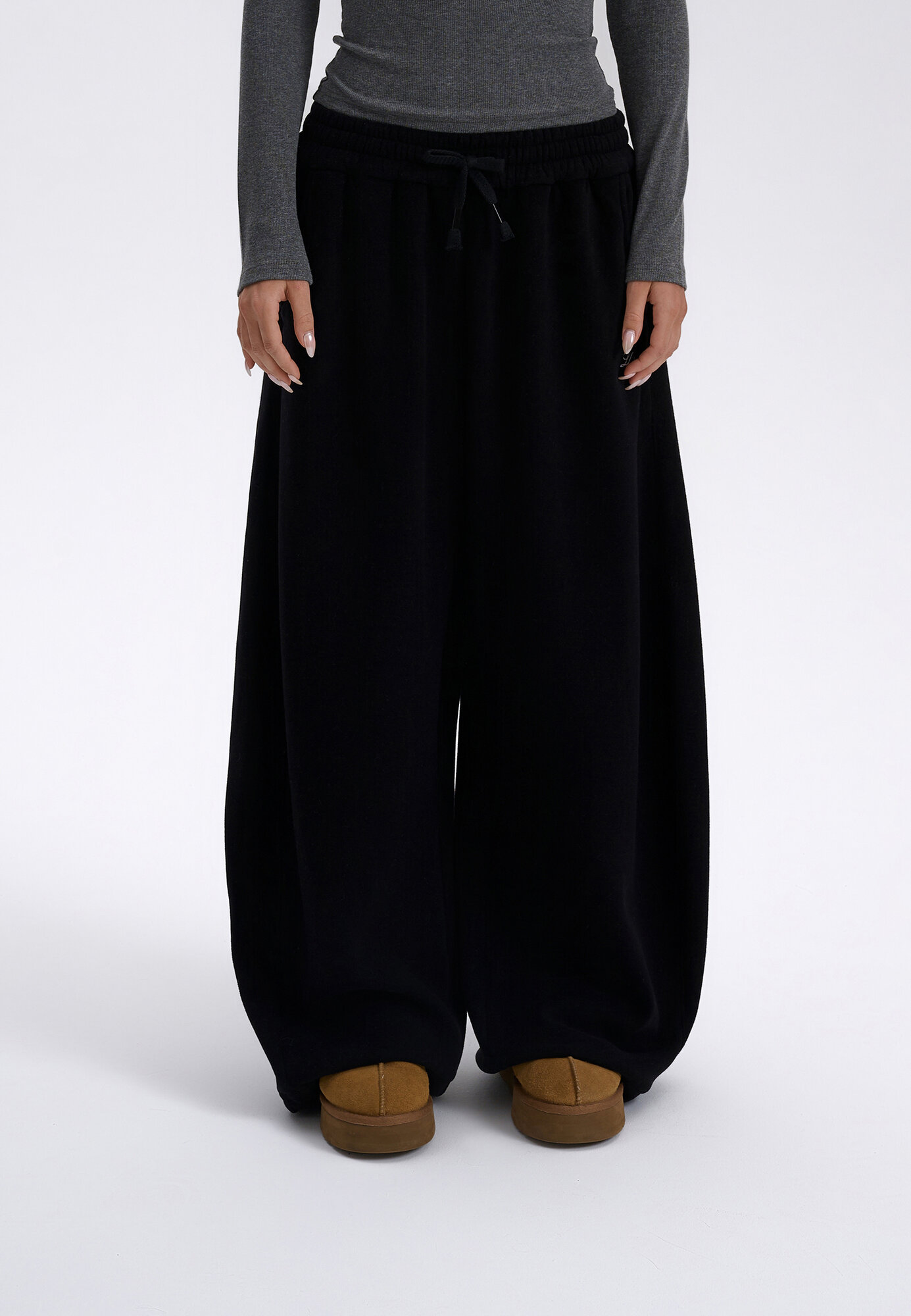 Брюки багги