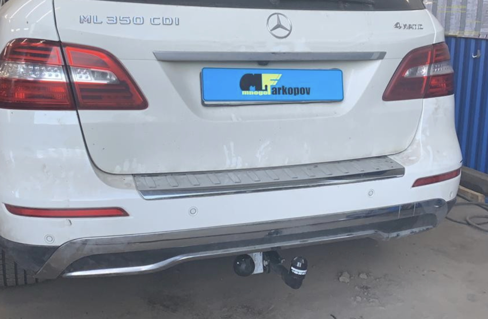 Фаркоп на MERSEDES GL, GLE, GLS, ML (164/166) Автос. MB 07