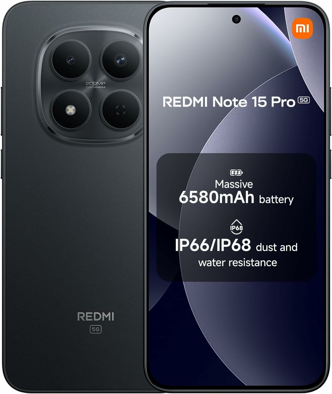 Смартфон Redmi Note 15 Pro 5G RU 8+512 Black