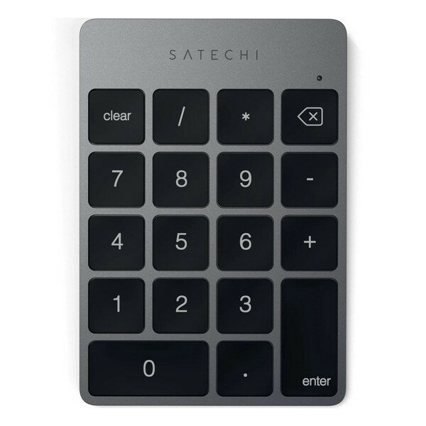 Беспроводной блок клавиатуры Satechi USB-C Aluminum Slim Keypad Numpad (ST-KSALKPM) серый космос