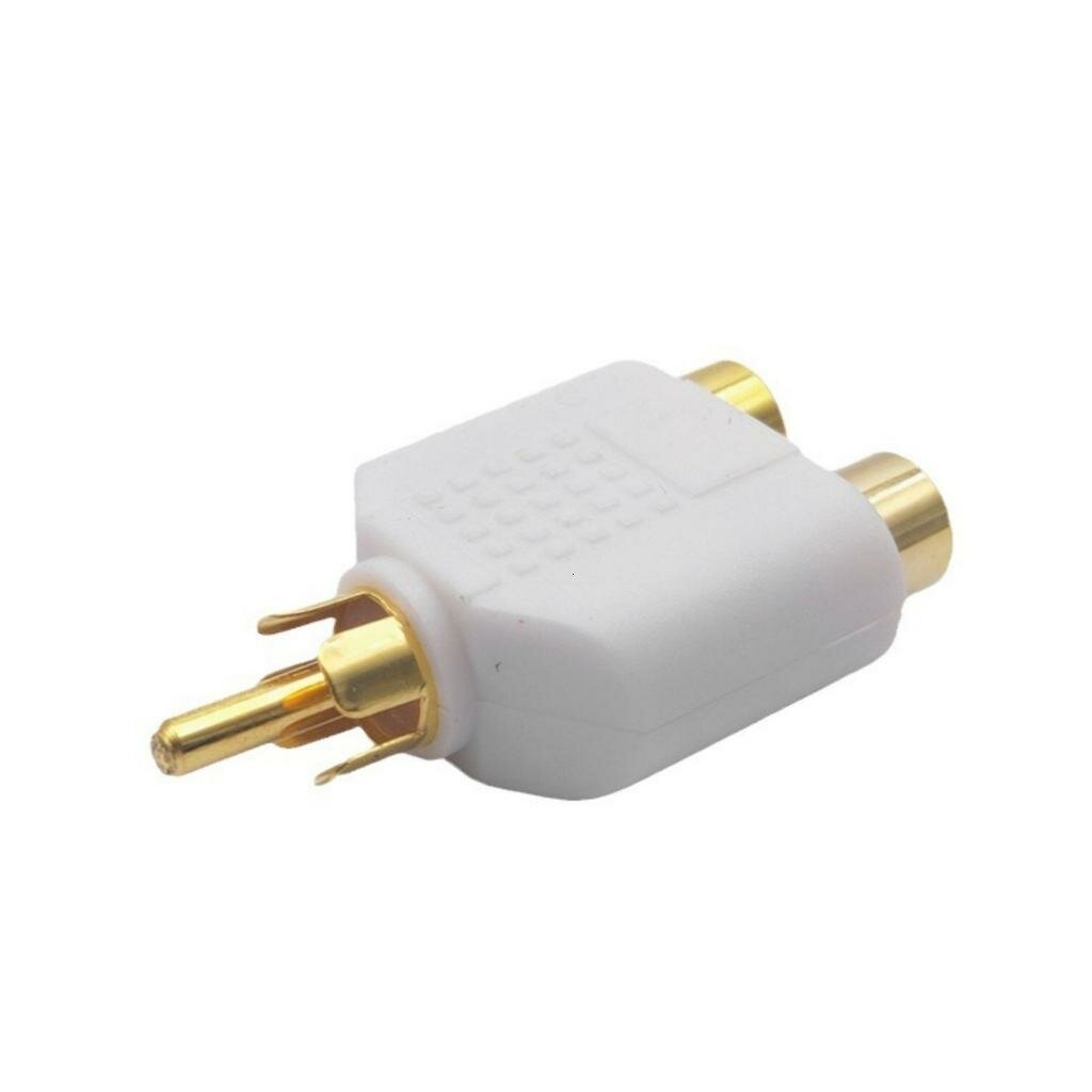 Моно аудиоразветвитель 1×M–2×Ж, Белый