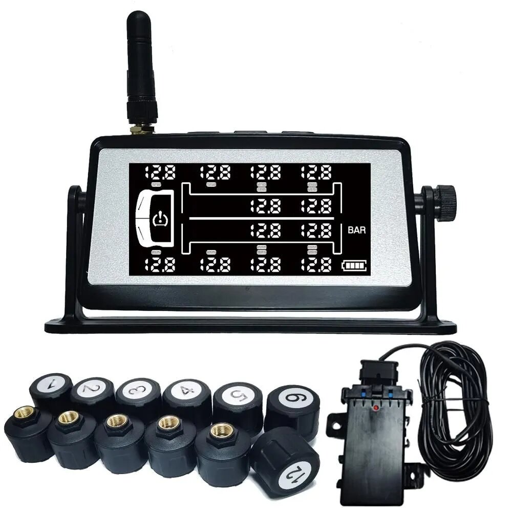 UBTECH TPMS Система мониторинга давления в шинах 0-18Bar [0-260Psi] Датчики давления в шинах для грузовых автомобилей — фото 1
