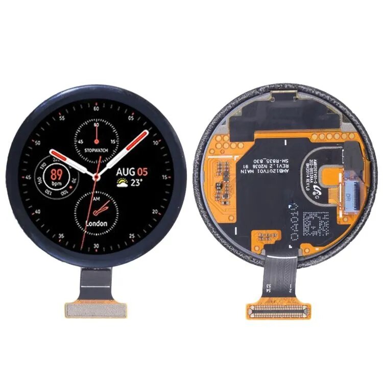 Дисплей в сборе с тачскрином для для Samsung Galaxy Watch Active2 37 мм SM-R830