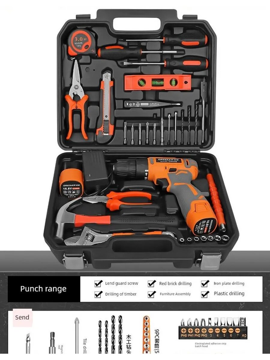 Набор Green Forest-Обновлённый,2 аккумулятора, металл