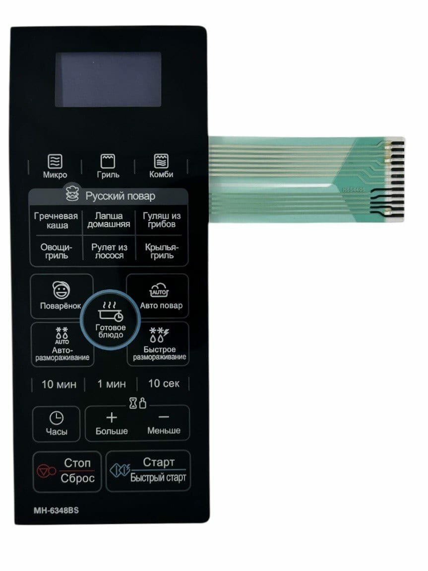 LG MFM55440501 Сенсорная панель управления СВЧ MH-6348BS черный