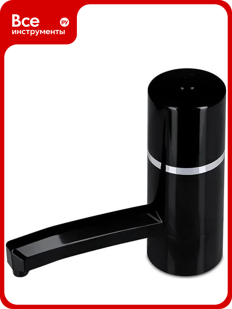 Аккумуляторная помпа ECOTRONIC PLR-510 с максимальной емкостью 19 литров, черный корпус из пластика и нержавеющей стали