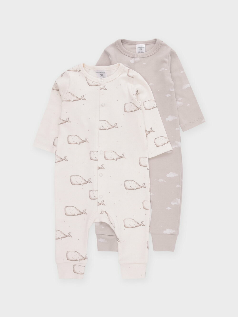 Комбинезон К 6535-2уп/кремовый Н289,молочный Н288