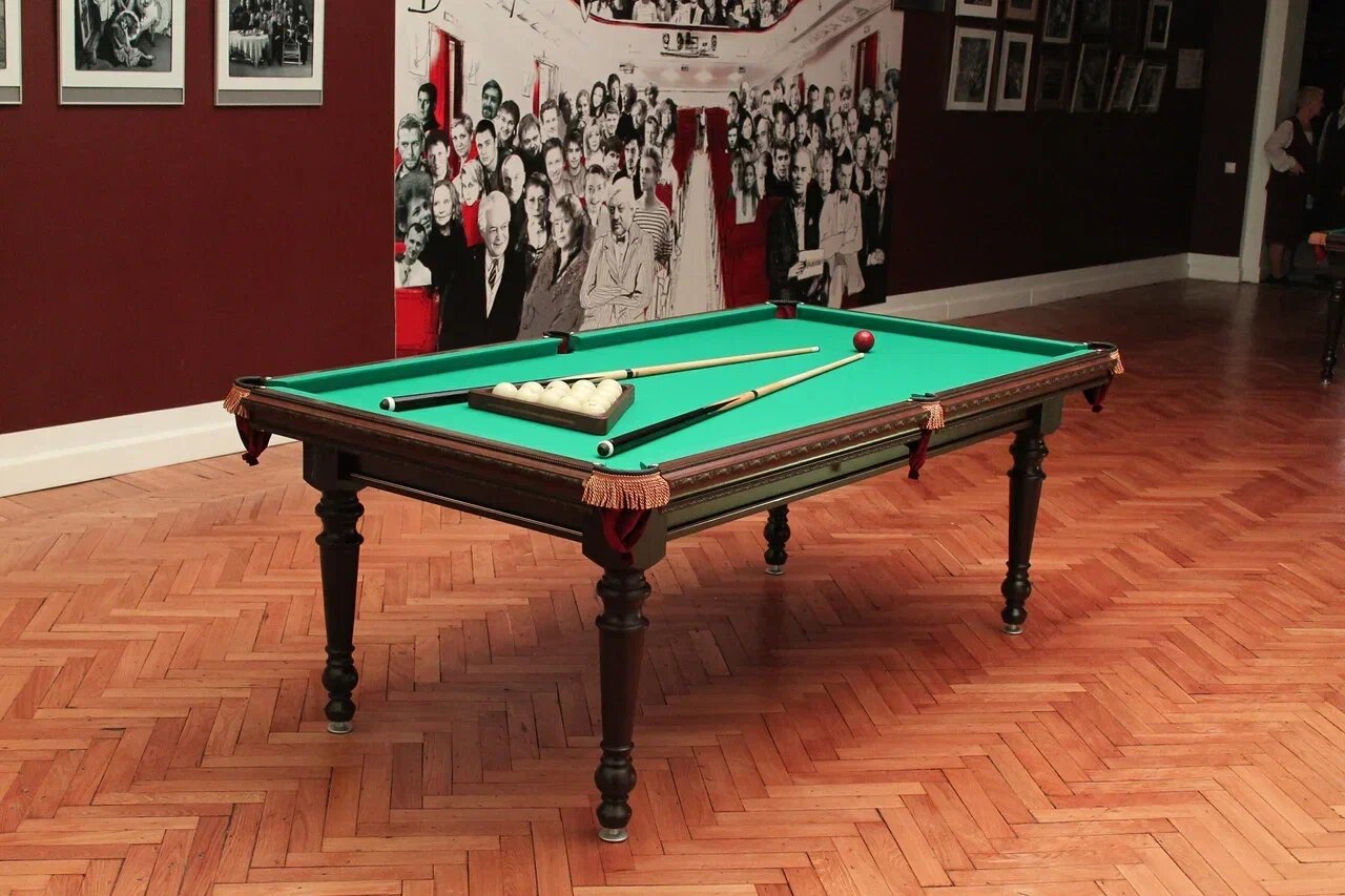 Бильярдный стол "Петергоф" Бигль 6 футов, для Русской пирамиды или Американского пула