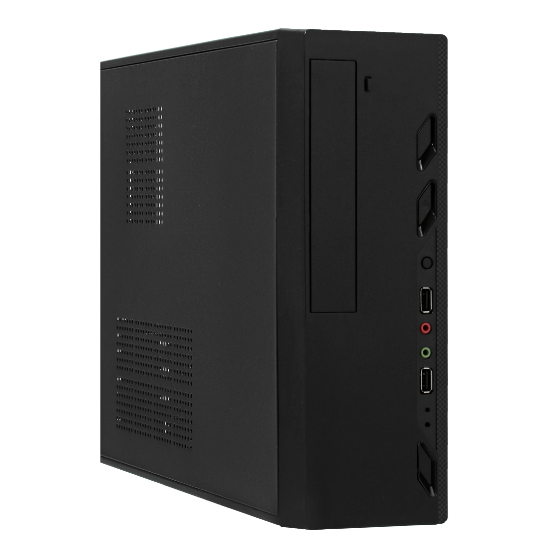 Корпус Exegate MI-208, Slim-Desktop, Mini-ITX / mATX / Mini-DTX, БП SFX, сталь, черный