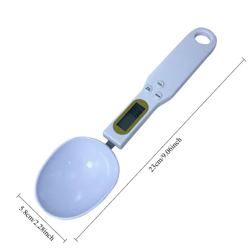 Домашняя маленькая электронная цифровая весы мерная ложка мини ручная для выпечки, молочной смеси, приправ, детского питания мерная ложка