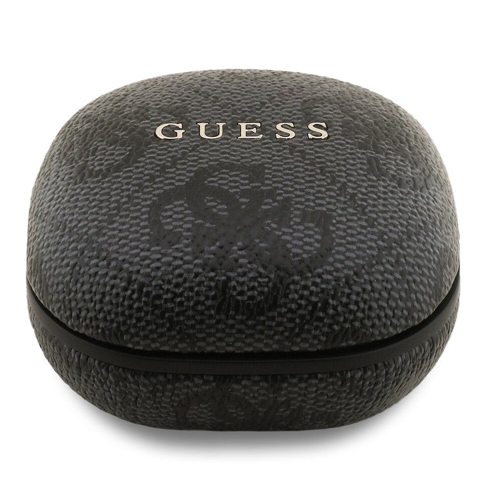 Guess Наушники TWS Bluetooth Square 4G with Classic Metal logo ENC Black