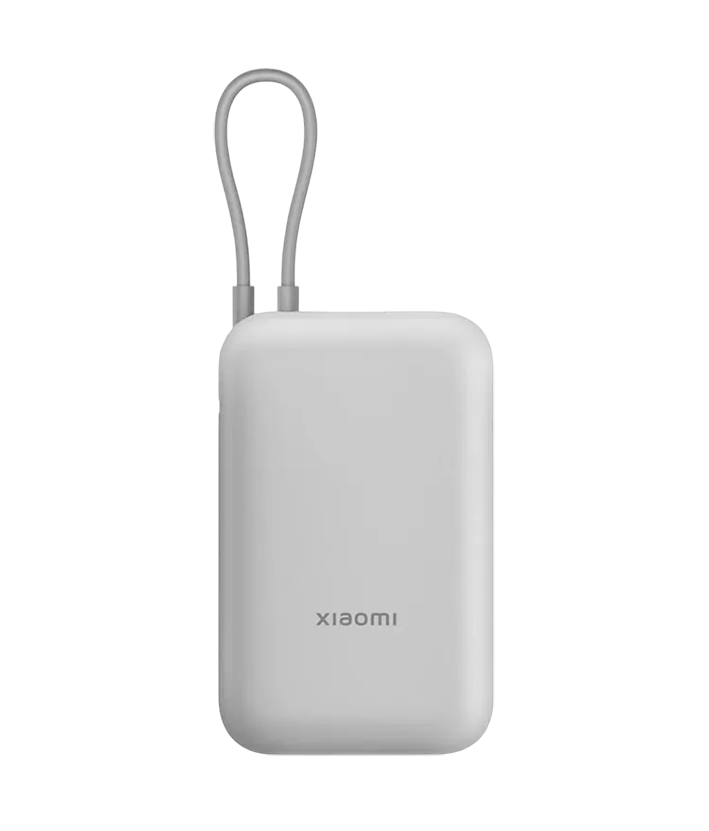 Внешний аккумулятор Xiaomi Power Bank 20000 mAh 22.5W Cable USB-C (PB2020MI) светло-серый