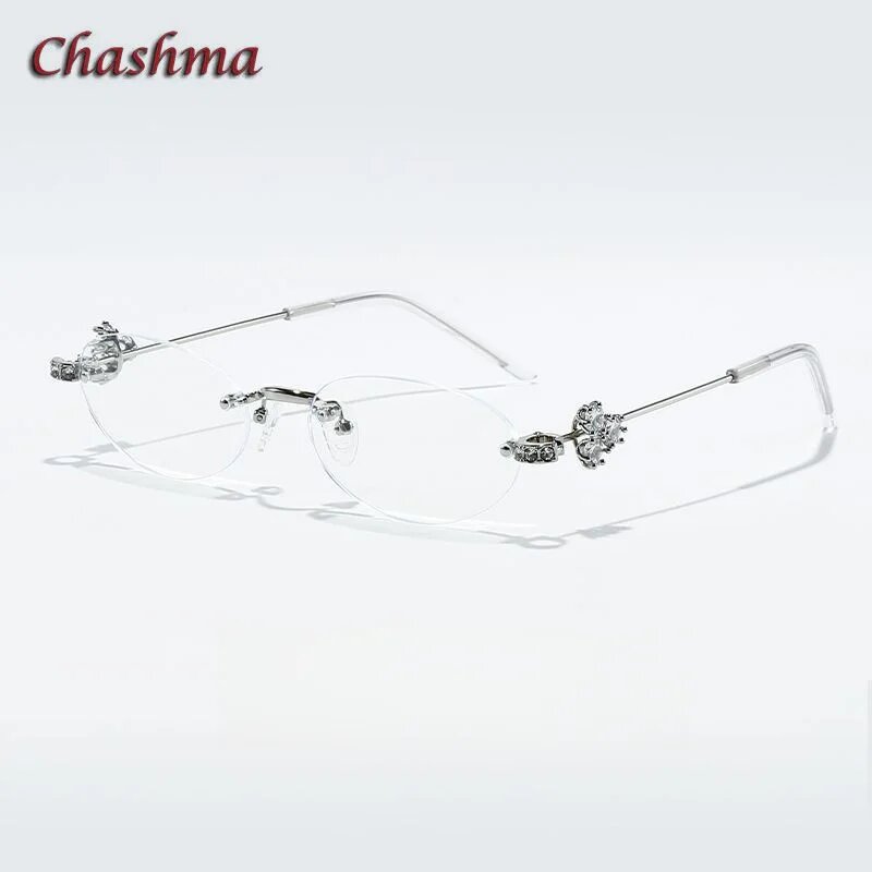 Очки Chashma без оправы Silver для женщин