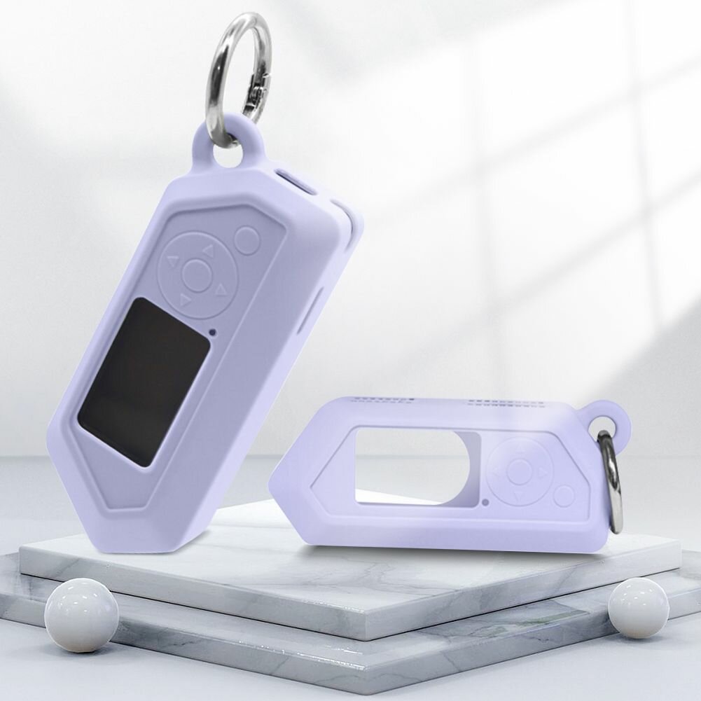 Растягивающийся силиконовый универсальный чехол, устойчивый к царапинам, ударопрочный и портативный, с зажимом-карабином для Flipper Zero