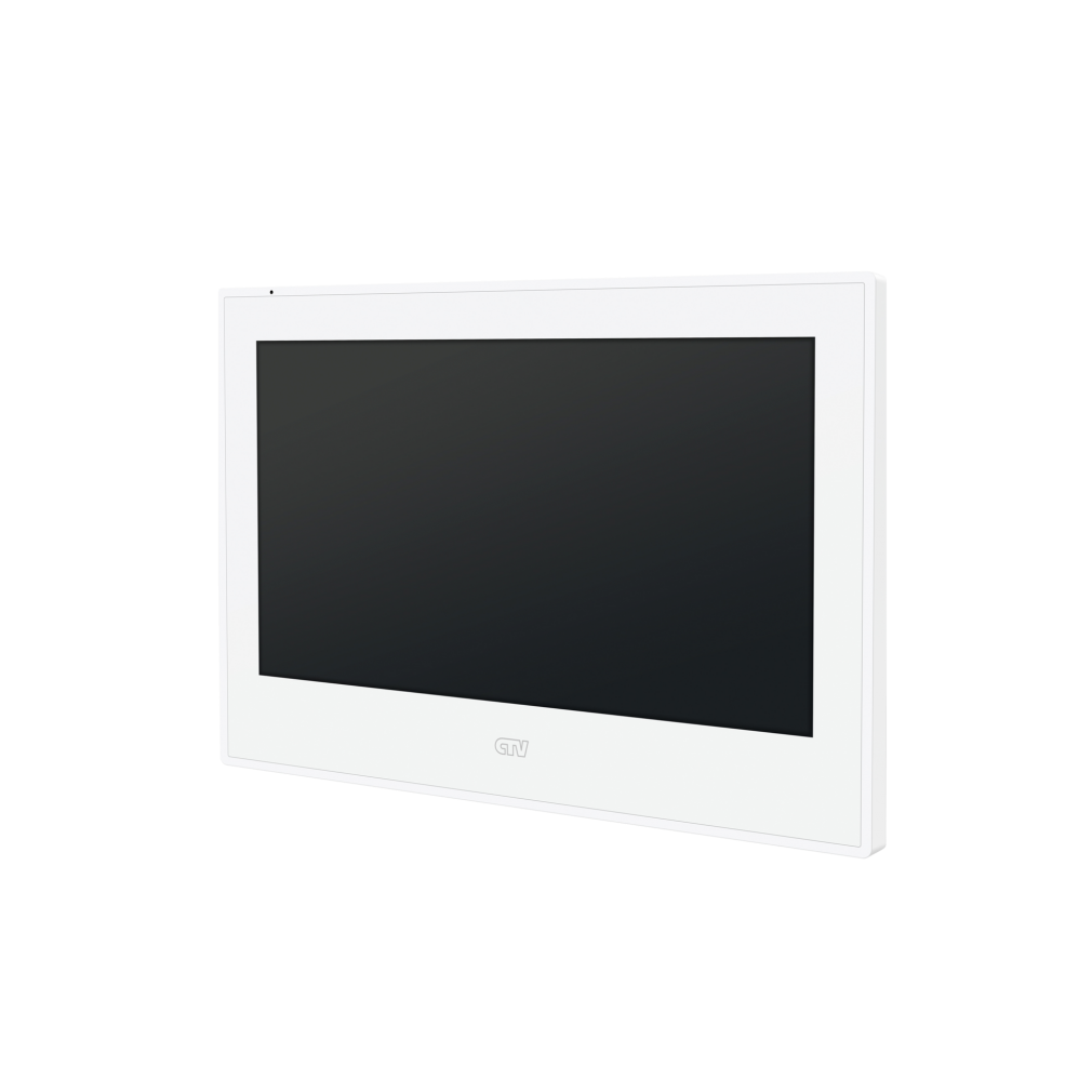 CTV-M4704 AI белый Монитор цветного видеодомофона, распознавание лиц, детекция человека