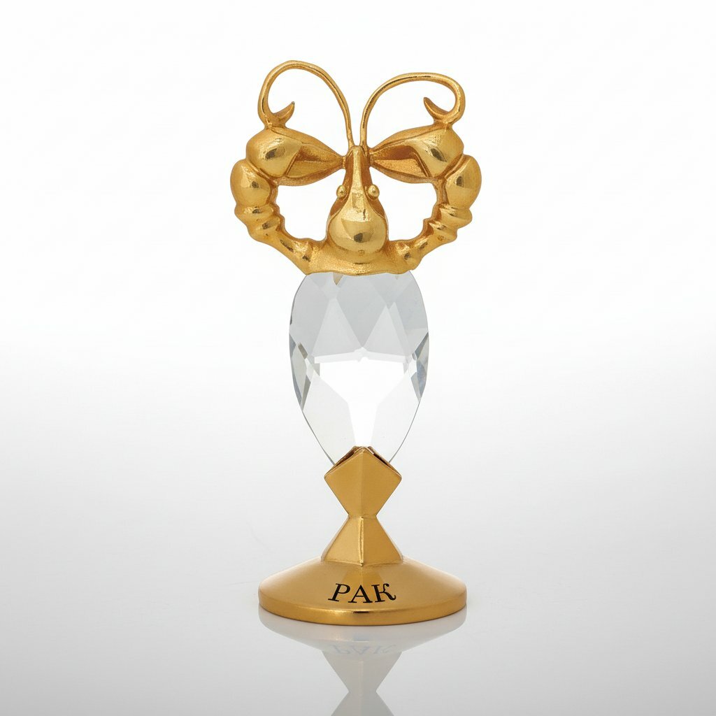 Фигурка Знак Зодиака - Рак A7801 Crystal Temptations, Металл, кристалл