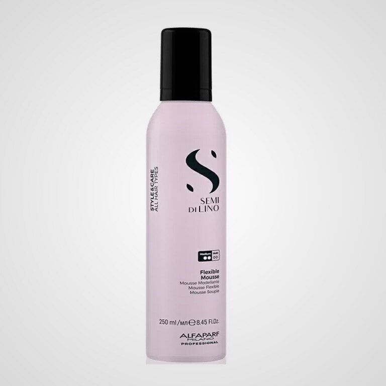 Мусс средней фиксации Flexible Mousse Sdl Style & Care 250 мл ALFAPARF FLEXIBLE MOUSSE SDL STYLE & CARE Мусс 250 мл