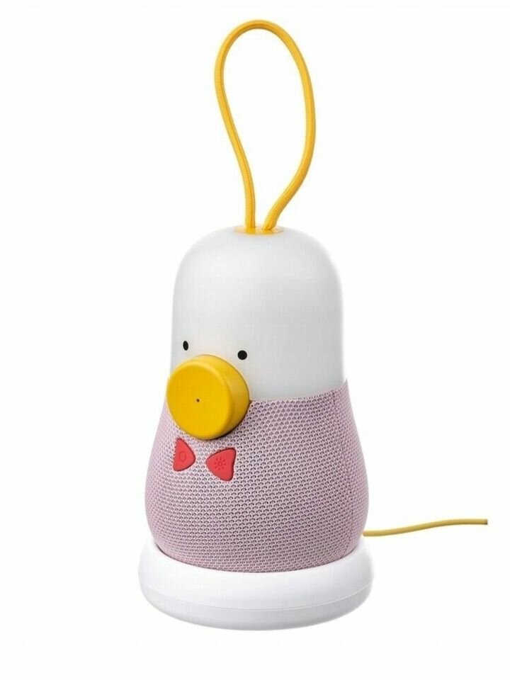 Колонка ночник IKEA (икеа) VAPPEBY peanut / ваппеби арахис, розовый