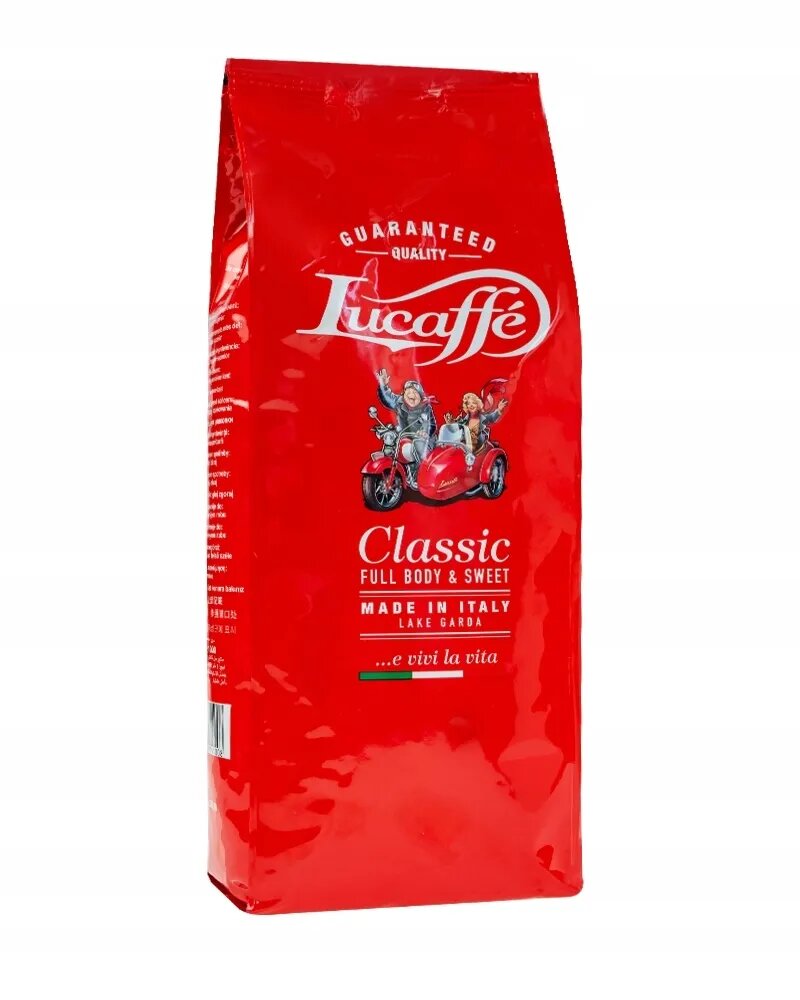 Кофе в зернах Lucaffe Classic 700 гр. арабика\робуста, средняя обжарка