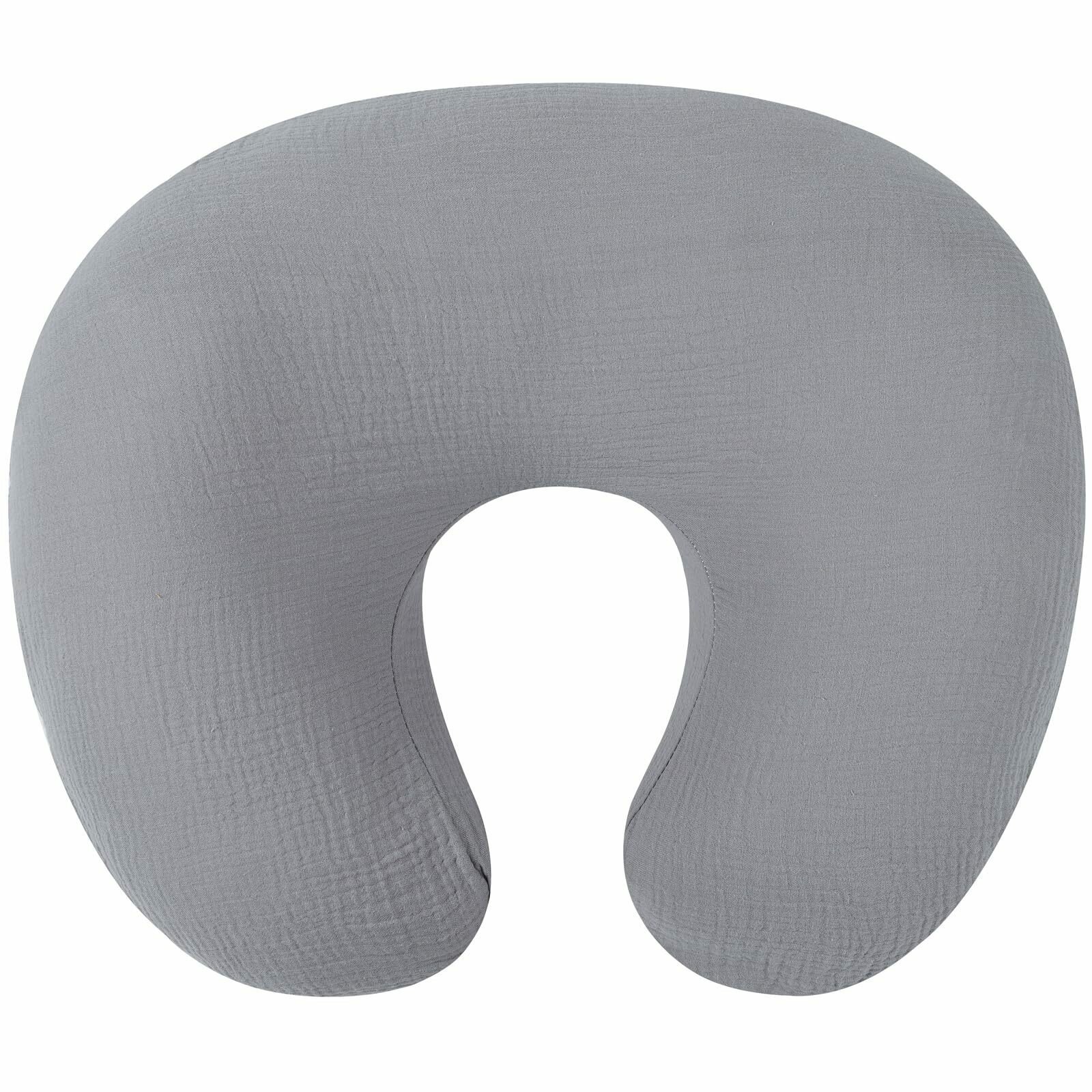 Большая подушка для кормления грудью, подушка для беременных из хлопковой марли, съемная подушка для грудного вскармливания.