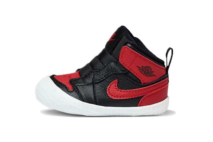 Ботинки челси Jordan 1 Crib Bootie Bred I
