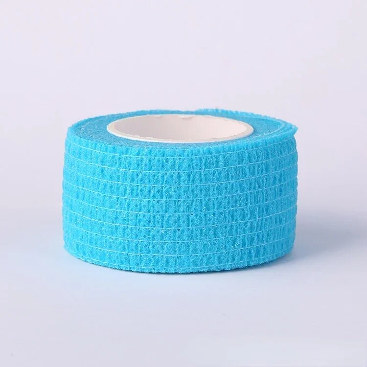 Самоклеящийся эластичный бинт light blue 4,5 м