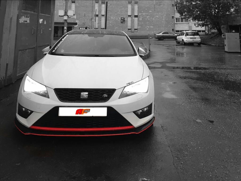Сплиттер Seat Leon Mk 3 FR/Cupra