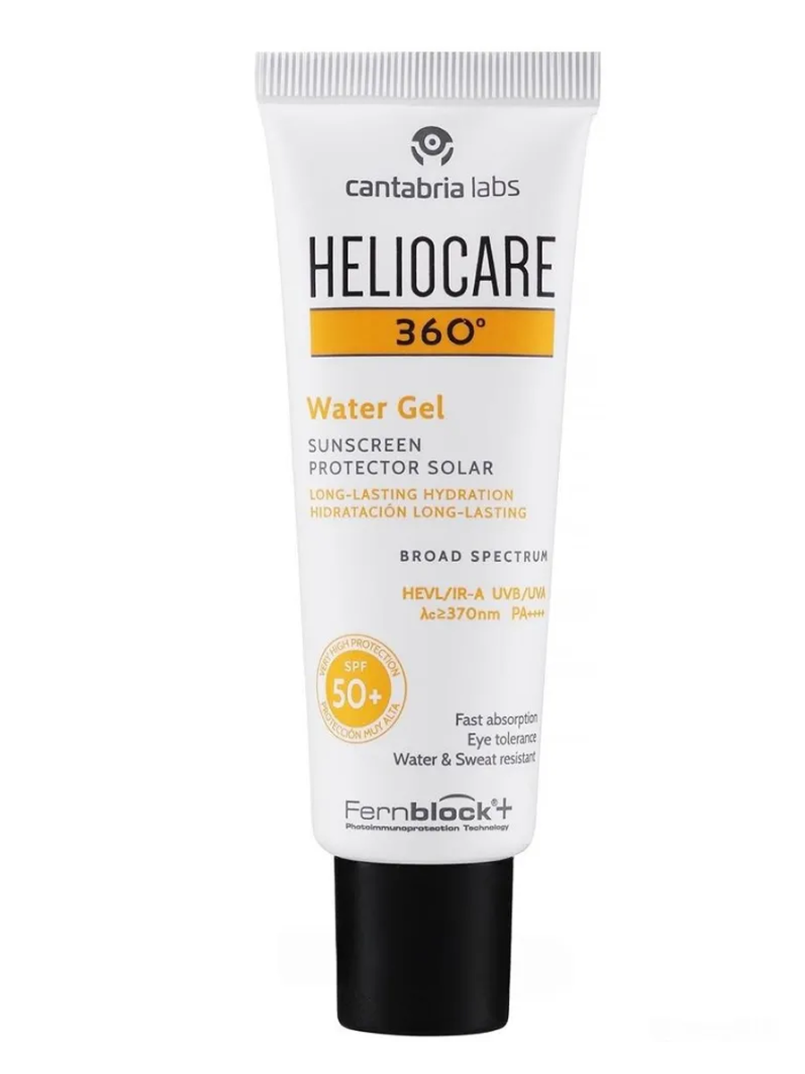 HELIOCARE 360 Water Gel Sunscreen SPF 50+ Солнцезащитный увлажняющий гель флюид 50мл