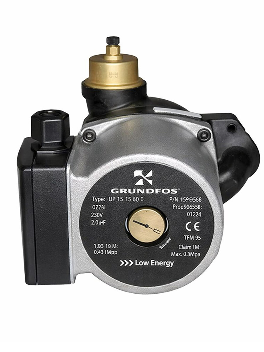 Циркуляционный насос Grundfos 5655620, PUMP UP 15-60 AO, без штекера