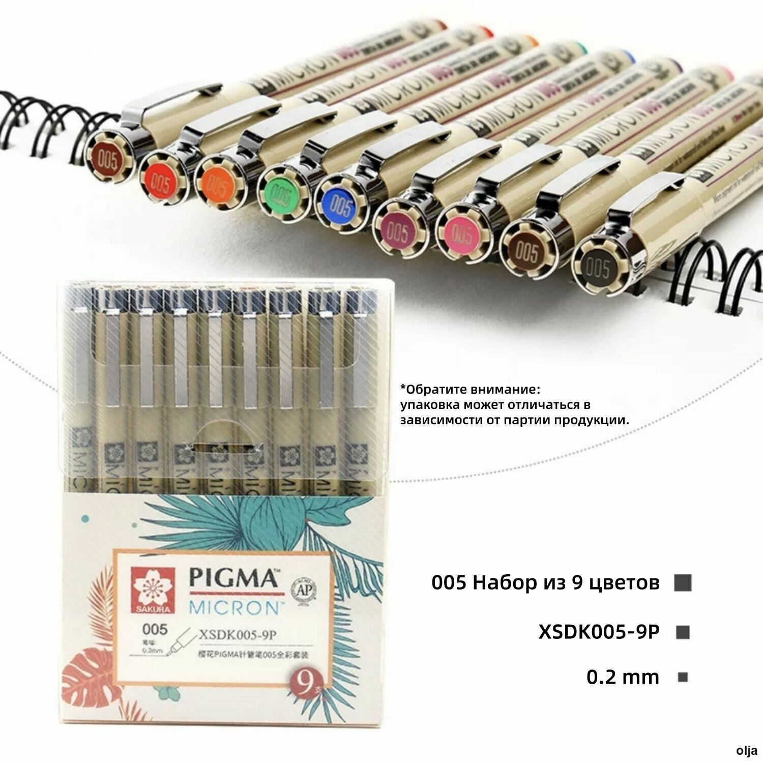 Набор ручек