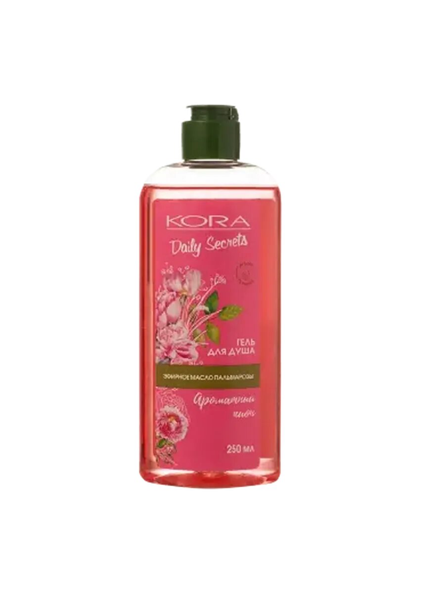 Кора Daily Secrets Гель для душа Ароматный пион, 250 мл