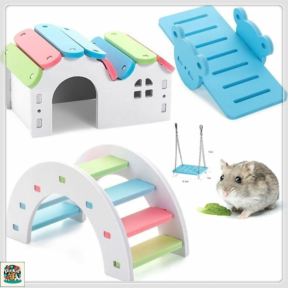 3PCS Радужный Хомяк Игрушки набор радужных хомяков радужные игрушки