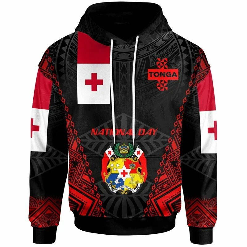Толстовка Тонга National Day, 5XL, Hoodie-ZZY14887