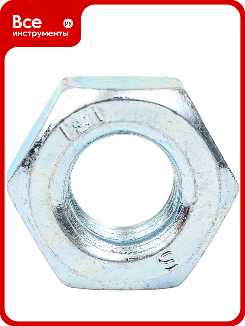 Gigant Гайка DIN934 шестигранная оцинк. М10 50 шт 124038