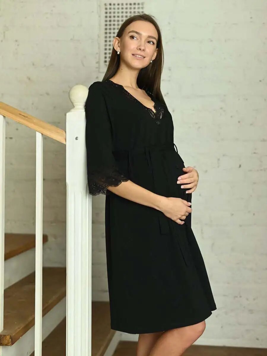 Халат для кормящих мам