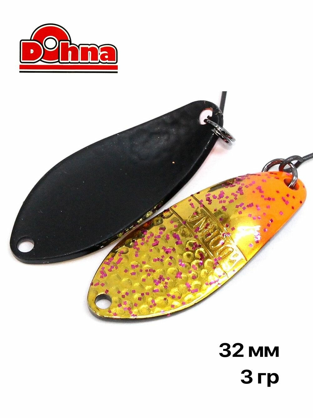 Блесна форелевая Angler'z System Dohna 3 гр, 1091 Color #Gold End