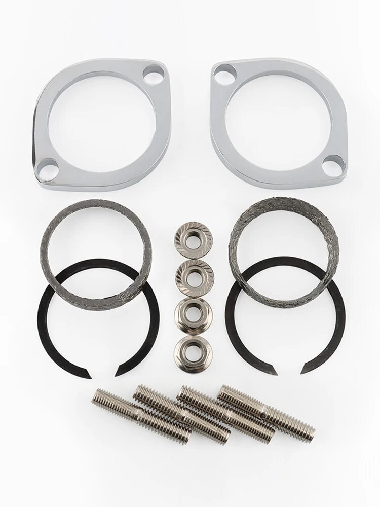 Фланцы выпускной системы Harley-Davidson Silver set