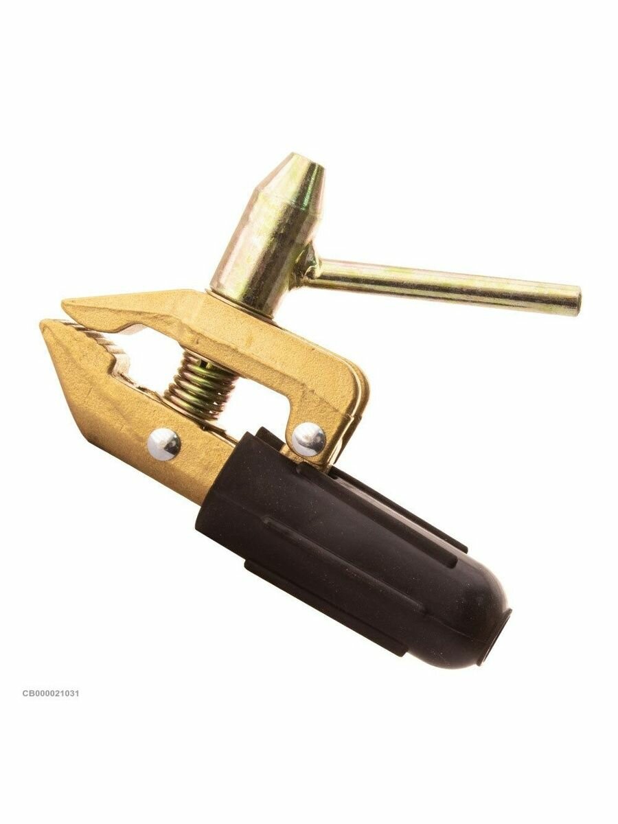 Клемма заземления HD027, струбцина, максимальная сила тока 600А, 1 шт, медь