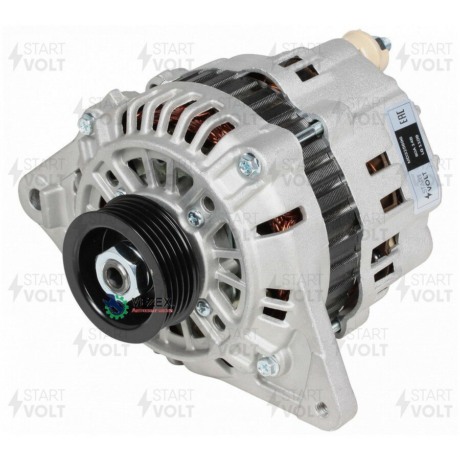 STARTVOLT LG1109 Генератор Mitsubishi Lancer IX (03-) 1.6i 80A (LG 1109)