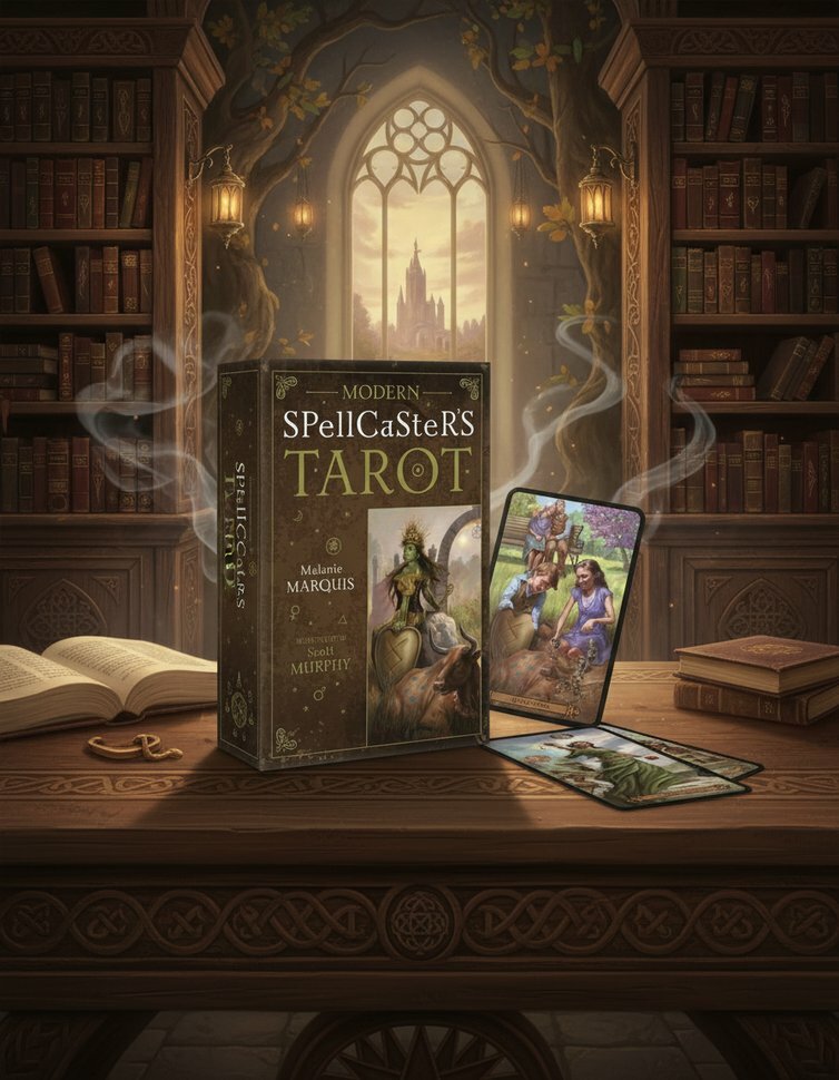 Карты Таро "Modern Spellcasters Tarot Cards" Llewellyn / Таро Современного Заклинателя 63576 Llewellyn