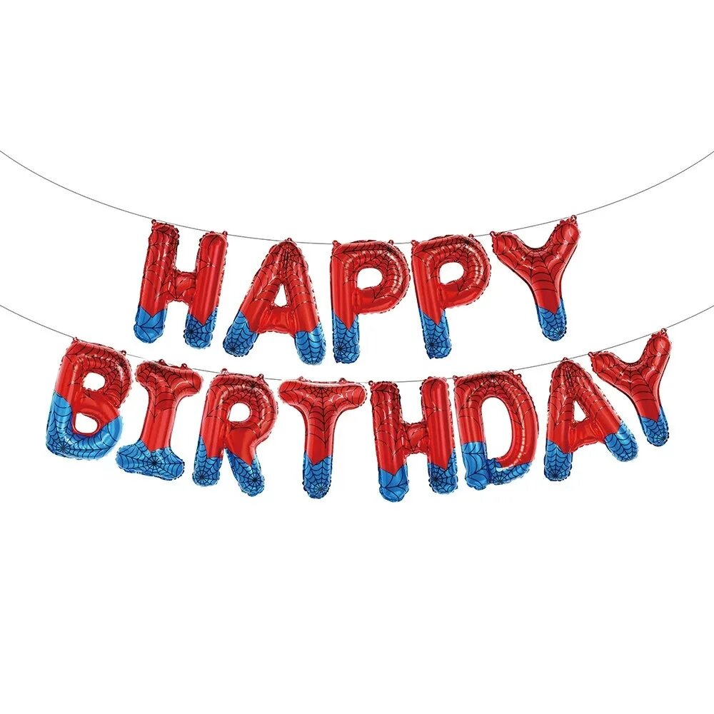 Гирлянда Happy Birthday из шаров 16 дюймов, A-1set