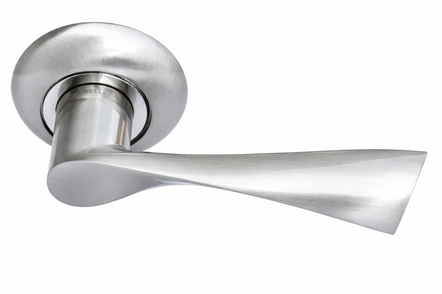 Ручка дверная Morelli MH-01 SN белый никель, ручки для межкомнатных дверей комплект 1 шт, фурнитура