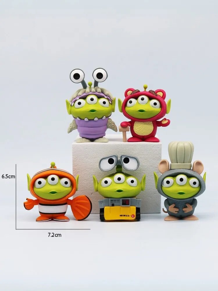 Фигурка трехглазого инопланетянина из 'Истории игрушек', набор 5 шт.