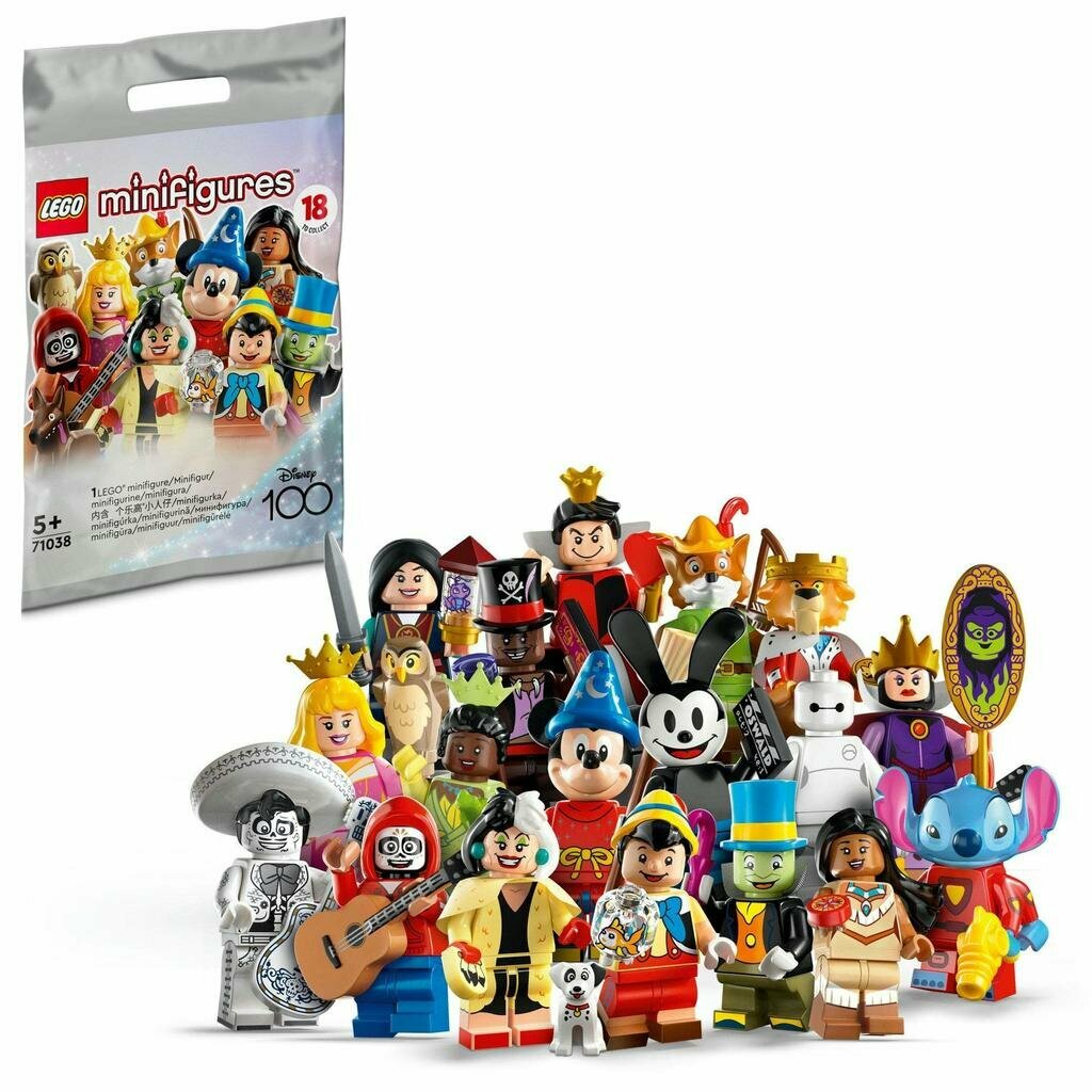 Конструктор LEGO Minifigures 71038 Минифигурки LEGO, серия Disney 100