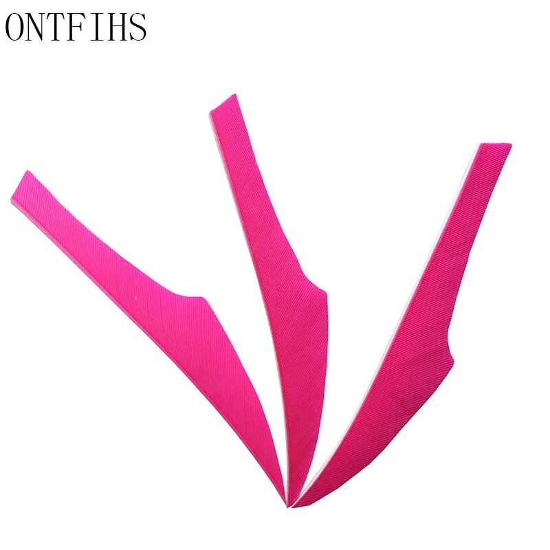 50 шт. стрелы с перьями ONTFIHS King Style для лука Розовый, Розовый