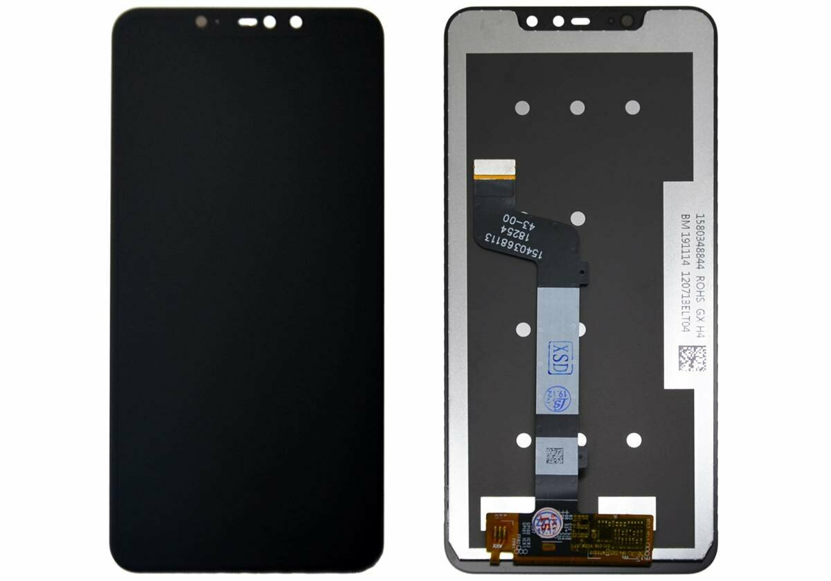 Дисплей для Xiaomi Redmi Note 6 Pro (M1806E7TG M1806E7TH M1806E7TI) (черный)