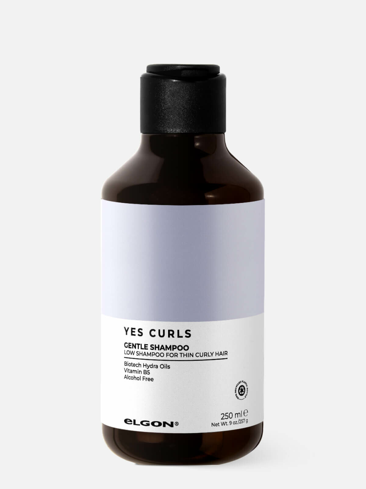 Шампунь для кудрявых волос ухаживающий Elgon Yes Curls Gentle Shampoo, 250 мл