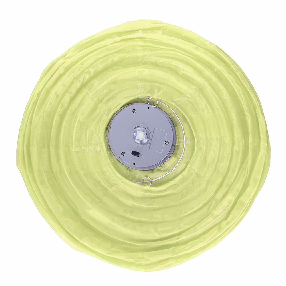 Солнечный фонарь-фонарик наружный водонепроницаемый 30 см желтый